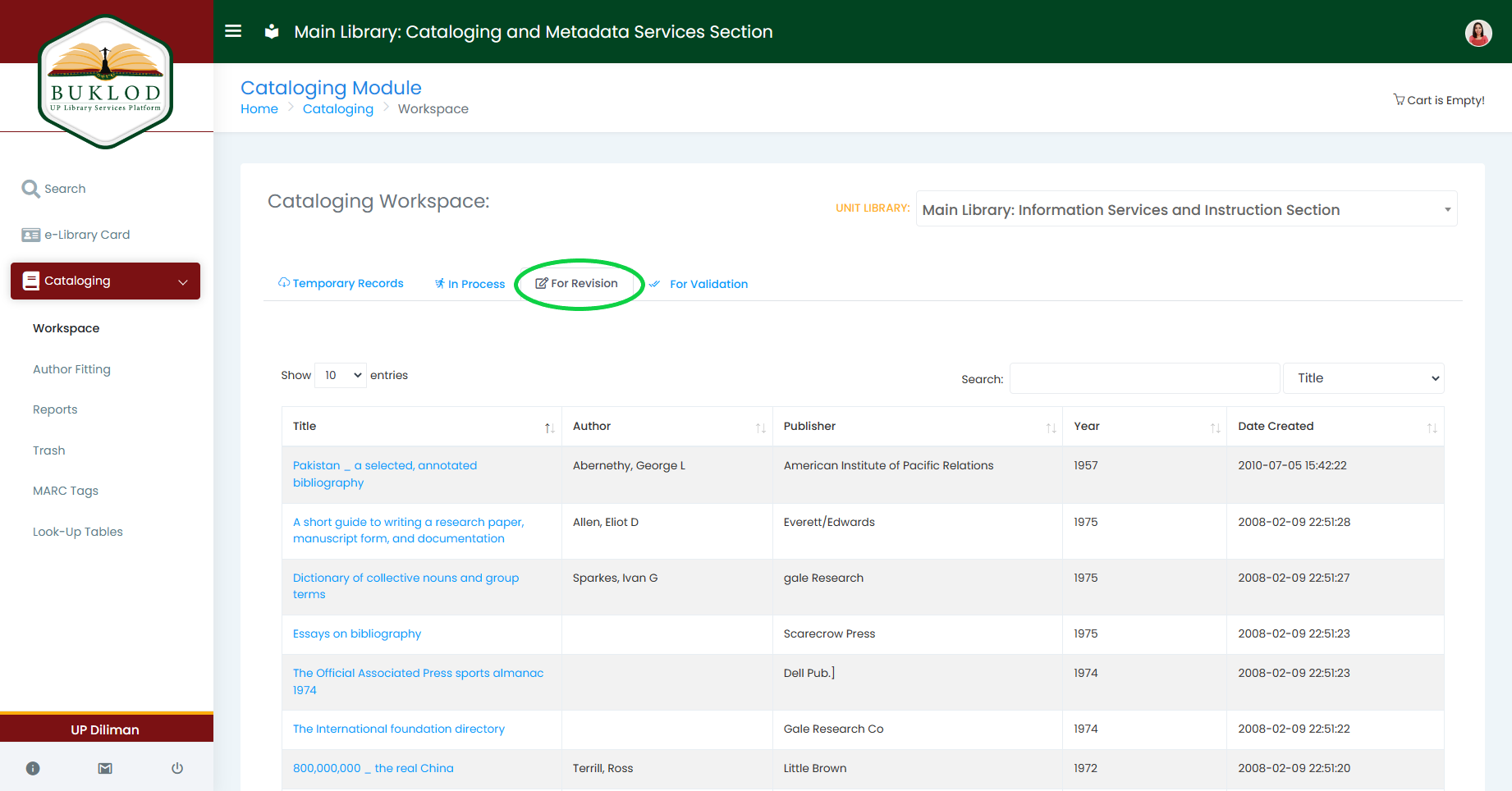 Workspace – Documentation